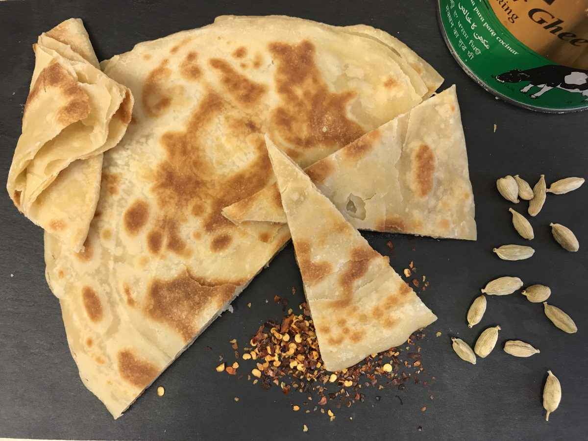 Paratha (From Scratch / Base Free) - The Curry Kid